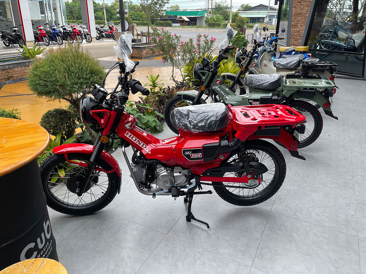 Khả năng chạy off road của Honda CT125 2022